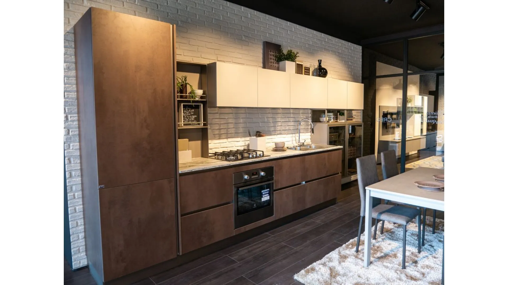 Prezzo outlet cucina modello Tablet neck Creo Kitchens